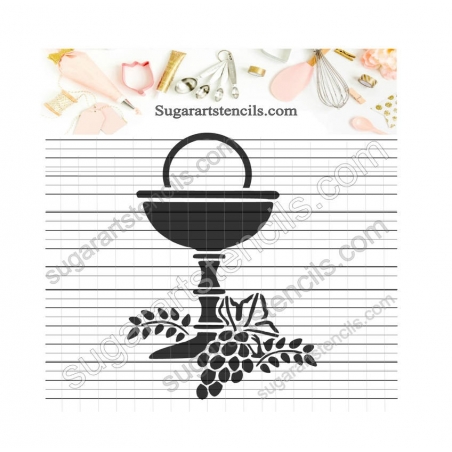 First Holy Communion cookie stencil NB900563