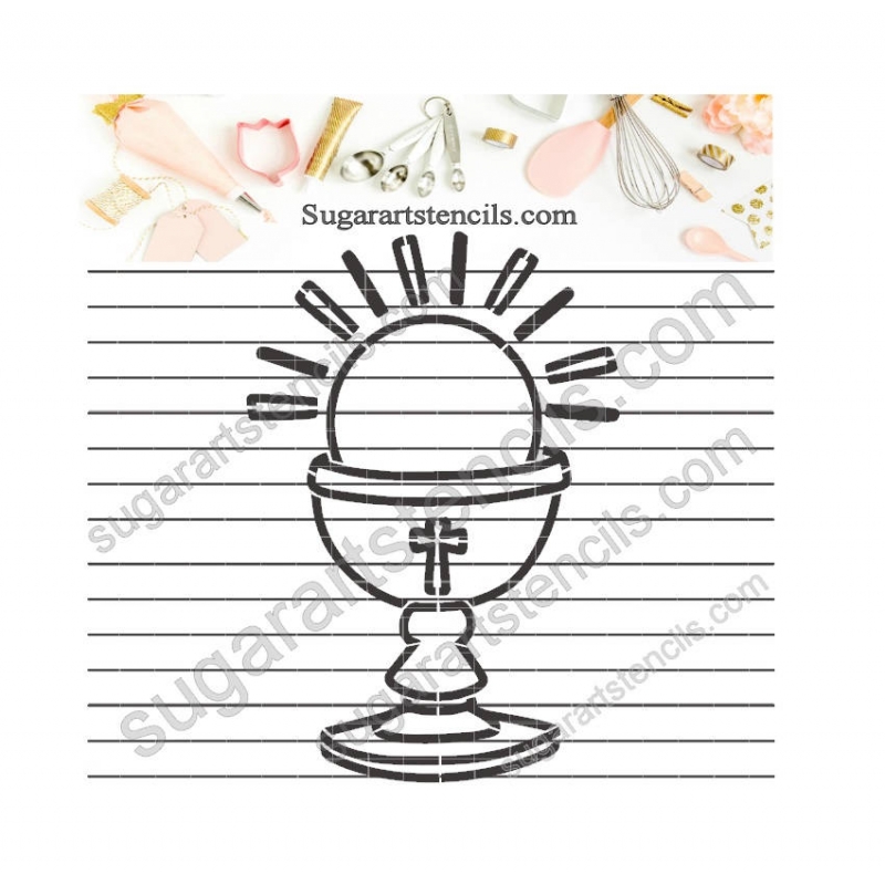 First communion PYO cookie Stencil NB900564